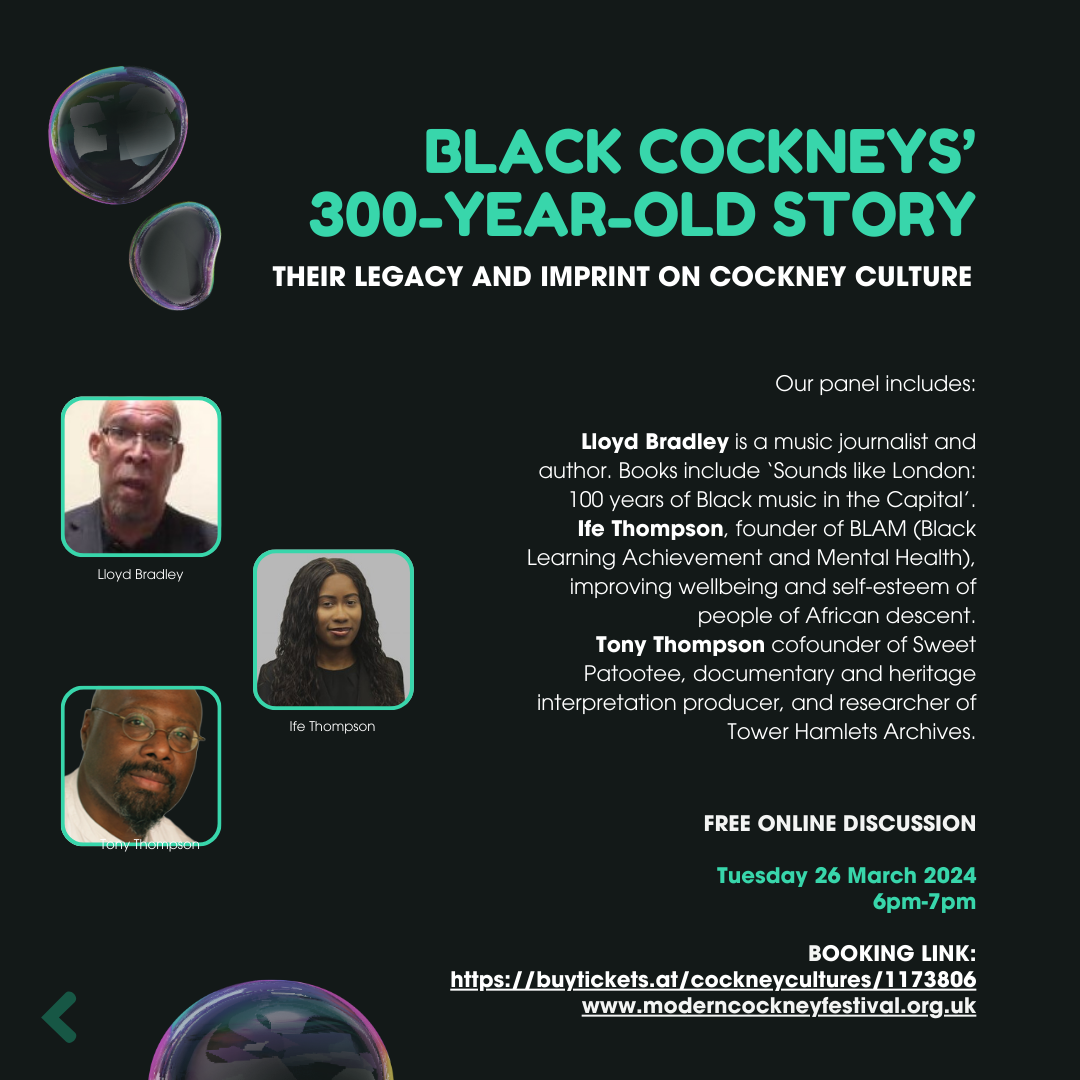 Black Cockneys’ 300-Year-Old Story – Modern Cockney Festival